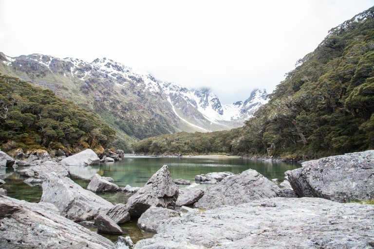 Day 2 on the Routeburn Track: Routeburn Falls Hut to Lake Mackenzie Hut ...