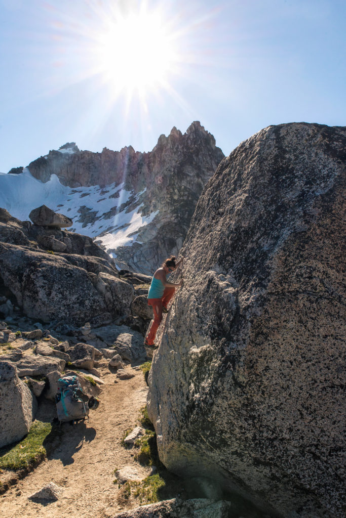 Climbing Prusik Peak in the Enchantments - littlegrunts.com